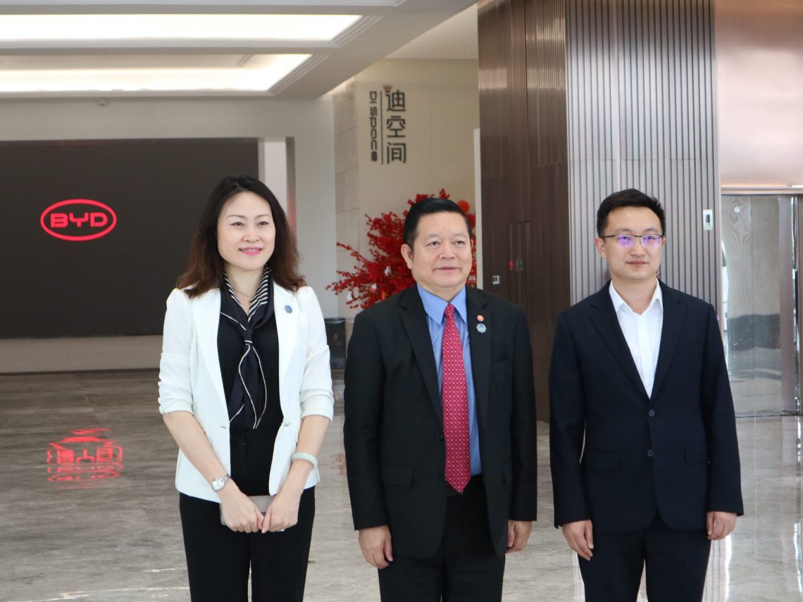 Secretary-General of ASEAN visits BYD Head Office in Shenzhen, China ...