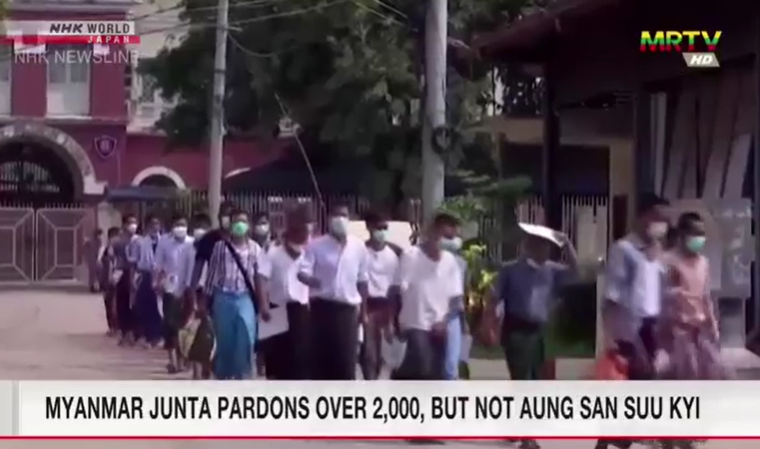 Myanmar's military pardons over 2,000, but not Aung San Suu Kyi - ASEAN ...