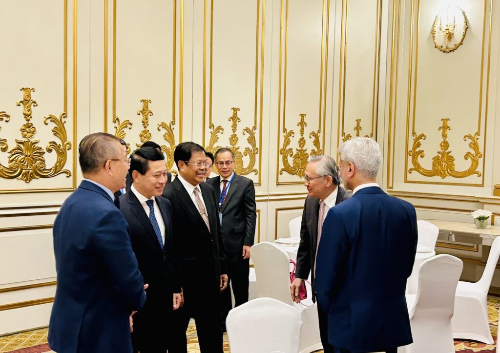 Myanmar FM attends the 12th Mekong- Ganga Cooperation Foreign Ministers ...