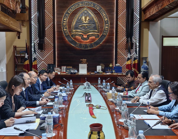 Timor-Leste President and Prime Minister meet with Chinese Assistant ...