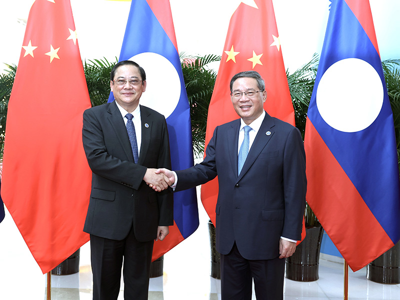 Chinese premier meets with Lao Prime Minister in Nanning - ASEAN ...