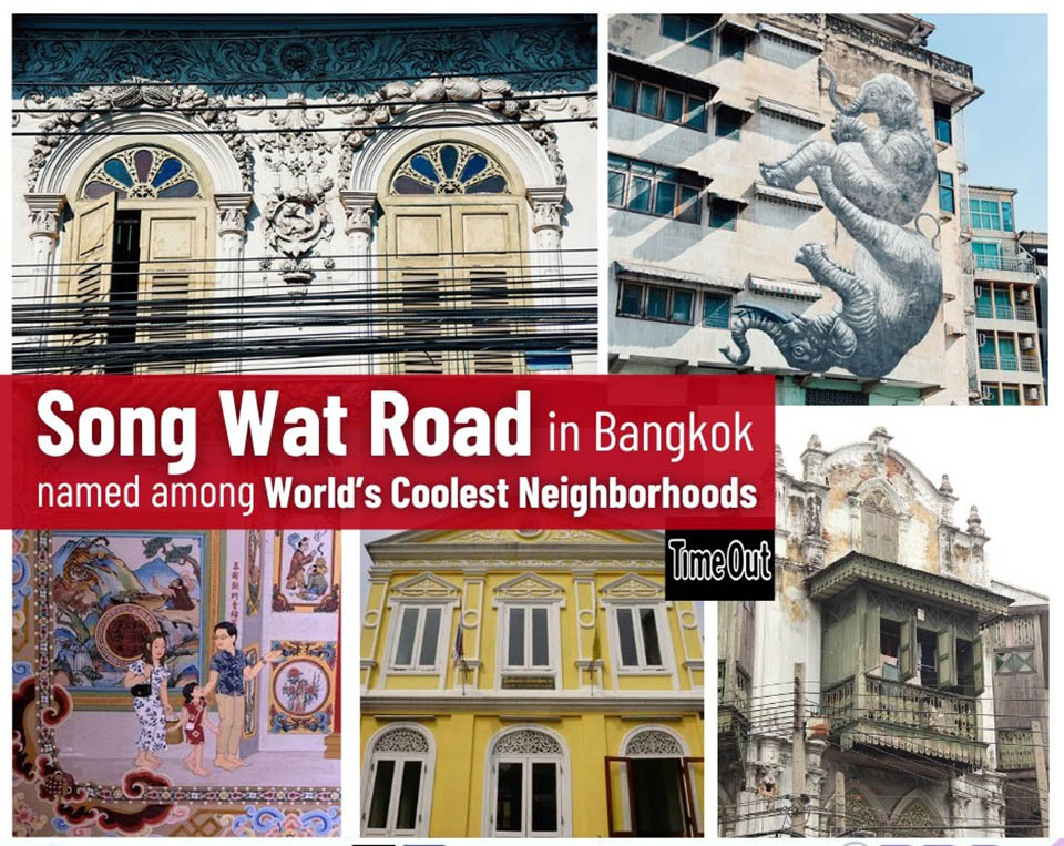 Song Wat Road in Bangkok named among world’s coolest neighborhoods ...
