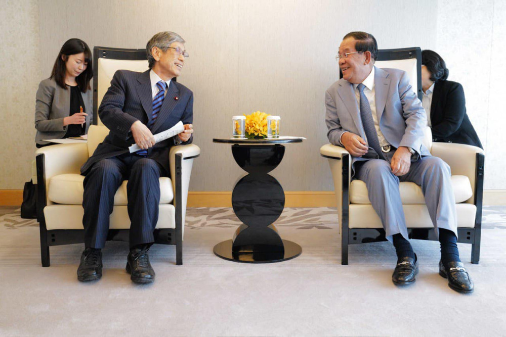President of Supreme Privy Council to the King of Cambodia Meets Former ...