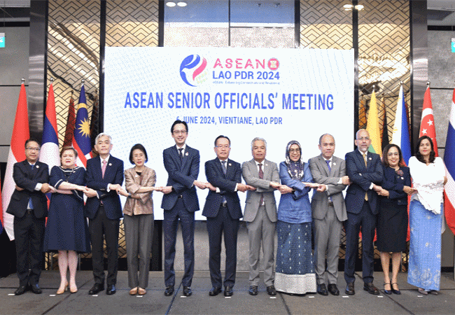 ASEAN senior officials review Laos’ chairmanship, regional cooperation - ASEAN Information ...