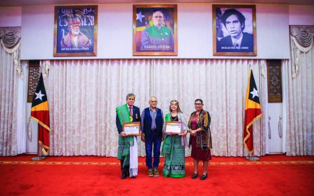 Timor-Leste President Awards Medal of Merit to Brazilian Academics for ...
